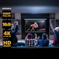 Kodak Manual Pull Down 100" Retractable Projector Screen - Walmart.com