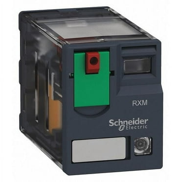 Schneider Electric General Purpose Relay, 24VDC, 12A, 8Pins RXM2AB2BD ...