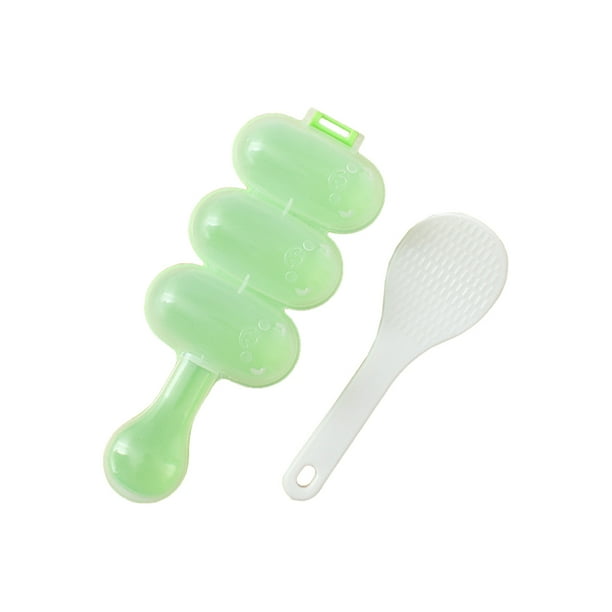 Rice Ball Making Mold DIY Kitchen Nonslip Reusable Plastic Handheld ...