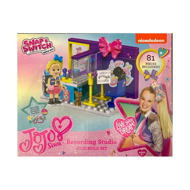 Snap & Switch JoJo Siwa recording studio set 81 pieces - Walmart.com