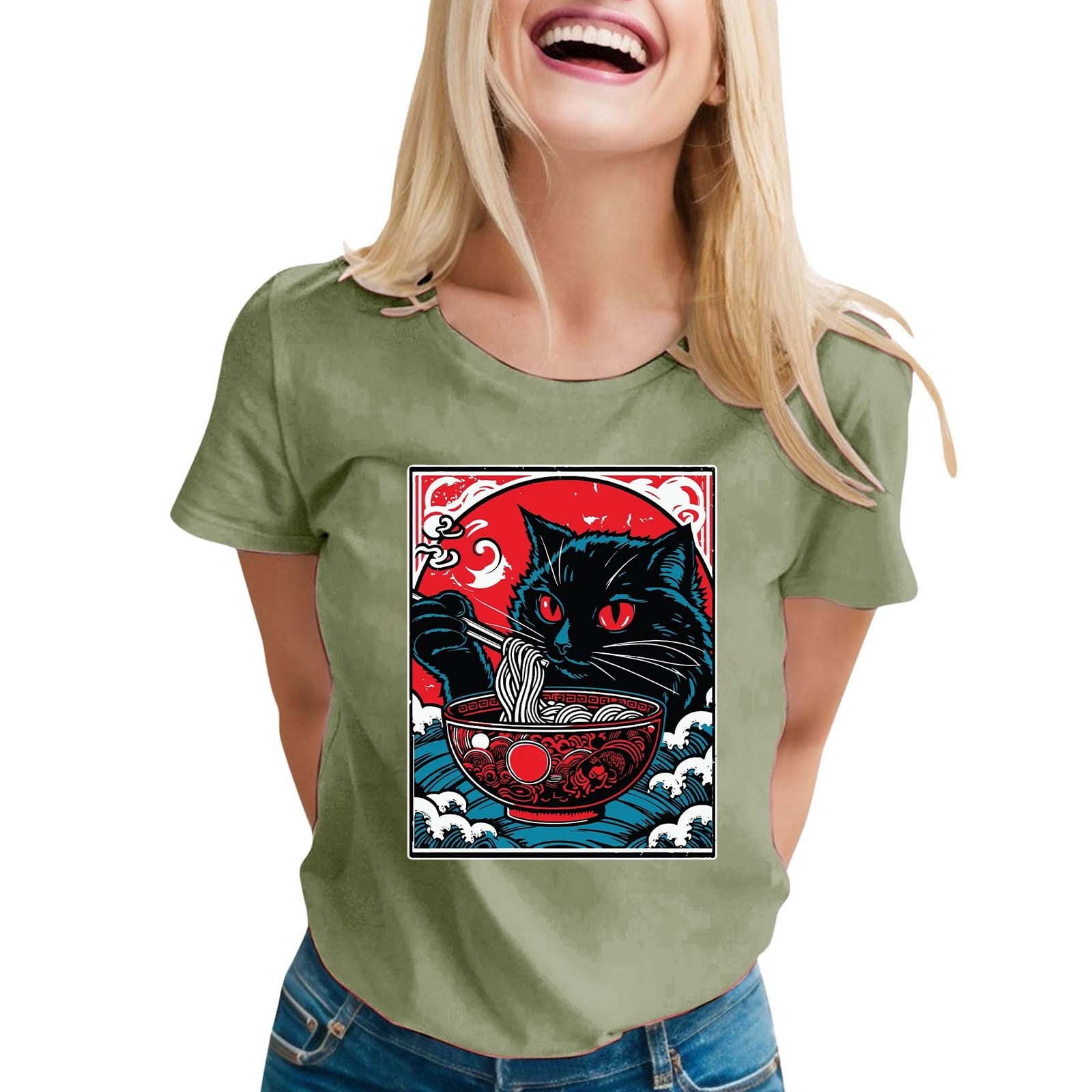 Click here for Luogenli Female T-Shirts For Womens Ladies Casual... prices