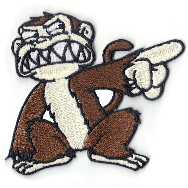Evil Closet Monkey Iron On Patch - Walmart.com - Walmart.com