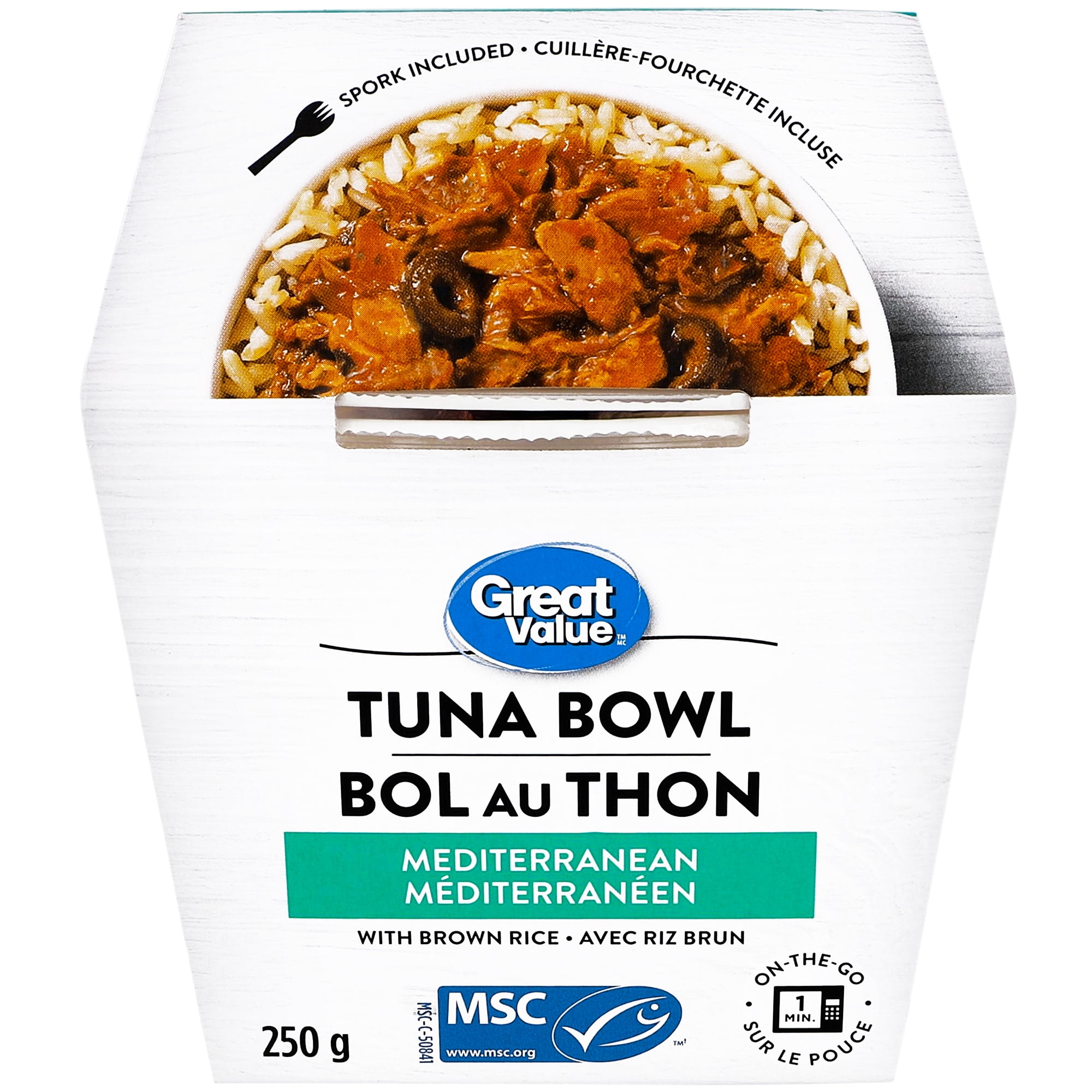 Click here for Great Value Mediterranean Tuna Bowl 250 G prices
