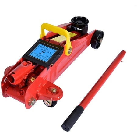 Torin Hydraulic Floor Horizontal Jack with Single Quick Lift Piston ...