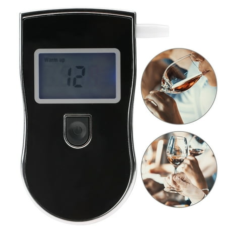 Keenso Mini Alcohol Tester,Portable Digital Alcohol Detector LCD Screen ...