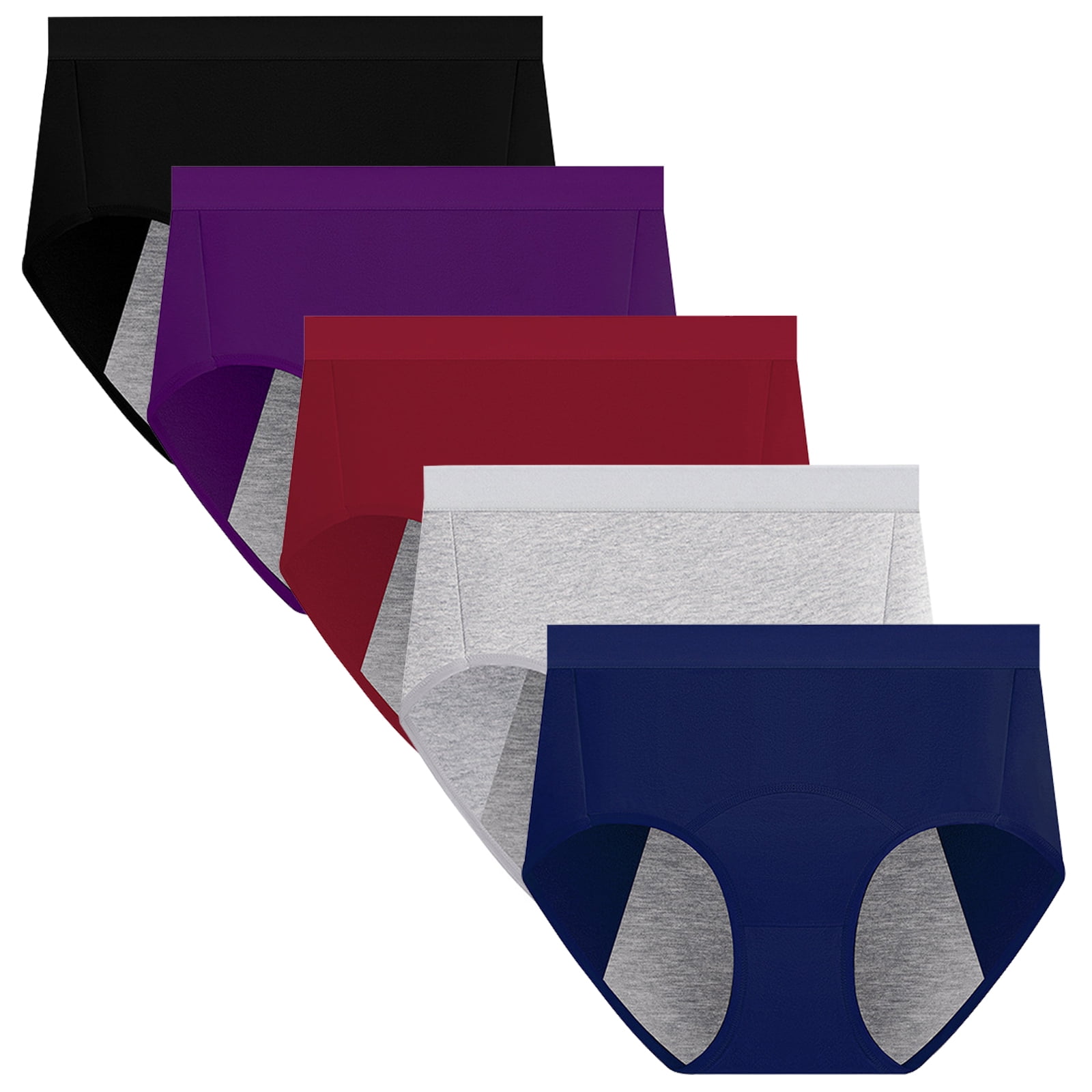 Click here for Hbhpov Womens Menstrual Panties Cotton Leakproof U... prices