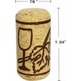 #8 natural wine corks (SIZE 7/8" x 1 3/4") bag of 50 best for homemade ...