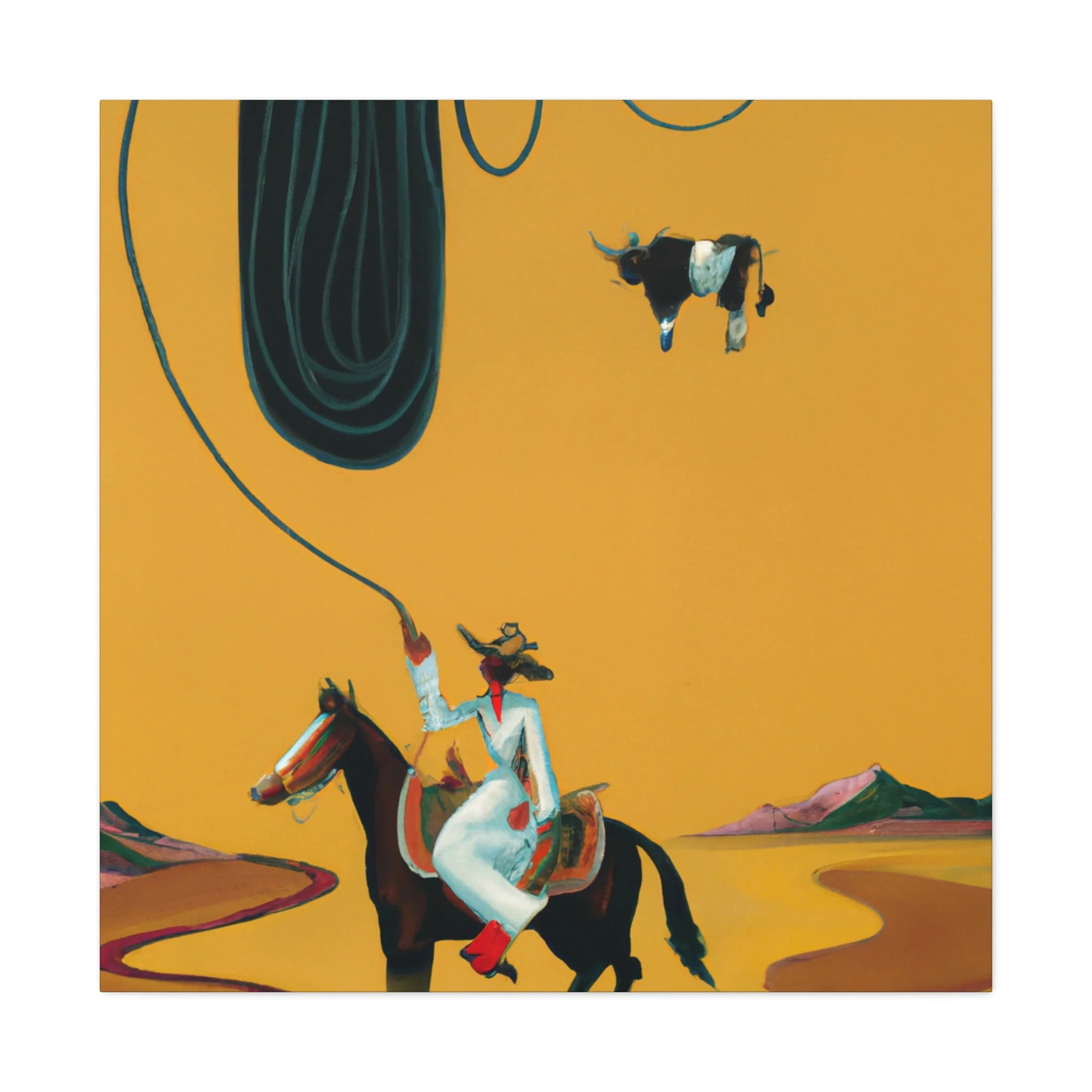 Lasso of Surrealism - Canvas - Walmart.com