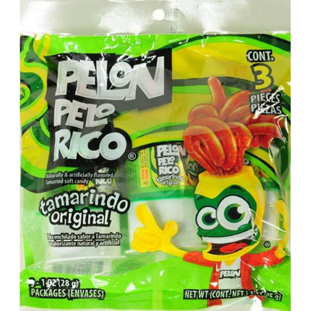 Pelon Pelo Rico, Tamarind Chili Candy, 3 Oz - Walmart.com - Walmart.com
