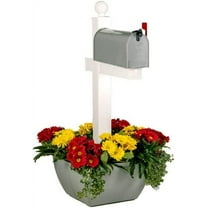SnapPot Outdoor Backyard Mailbox Planter Box - Extra Large Resin Flower ...