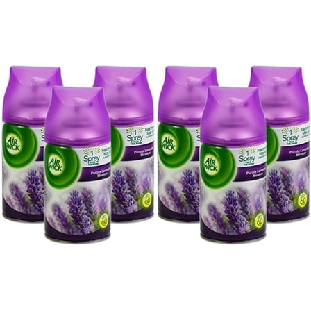 Air Wick Pure Automatic Spray Dispenser, Lavender Scented Refill 6 ...