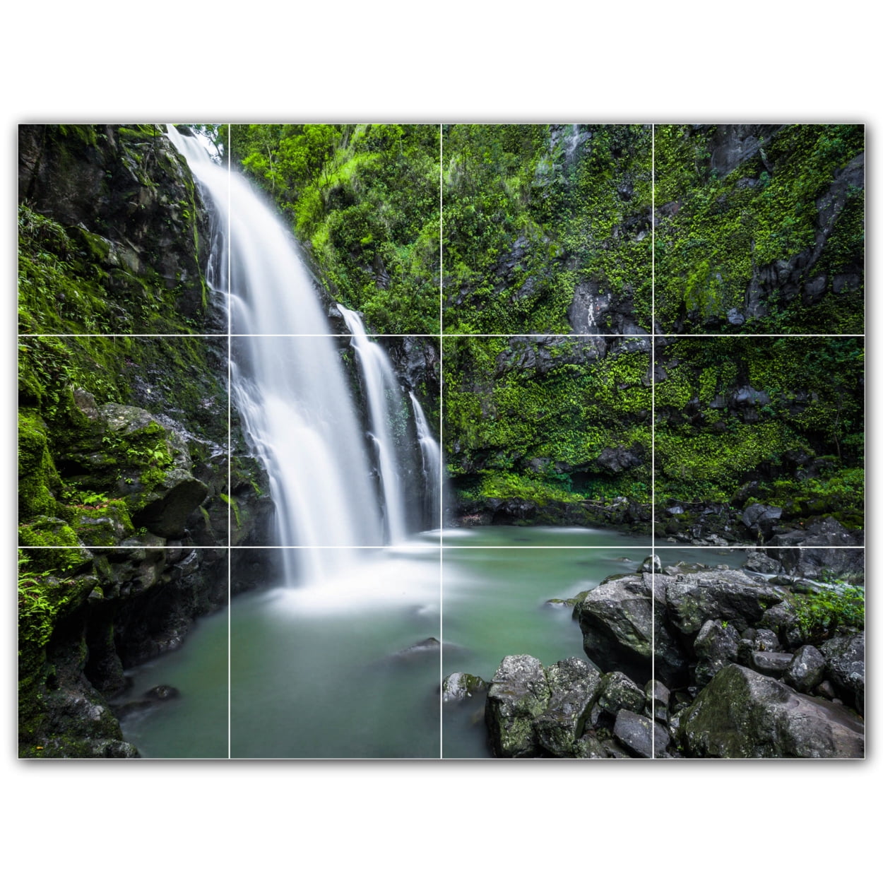 Picture-Tiles.com: Waterfalls Ceramic Tile Wall Mural WAL501102-43M. 24 ...