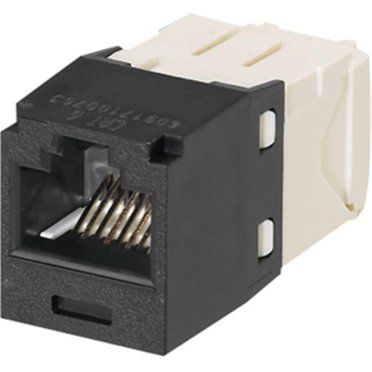 Panduit MINI-COM TX-5e - Modular insert - red - 1 port - Walmart.com