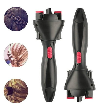 JinLinly Electric Rollers Hair Braider Electronic Quick Twister Hair ...