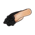 Bkhluea Women Flower Accent Backless Mule Slides Comfortable Footwear ...