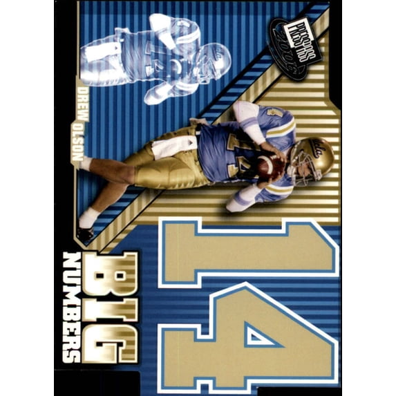 2006 Press Pass Big Numbers #BN23 Drew Olson NFL Football Trading Card ...