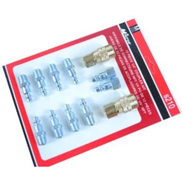 Milton Industries MIS-210 M-Style Coupler Kit - 12 Piece - Walmart.ca