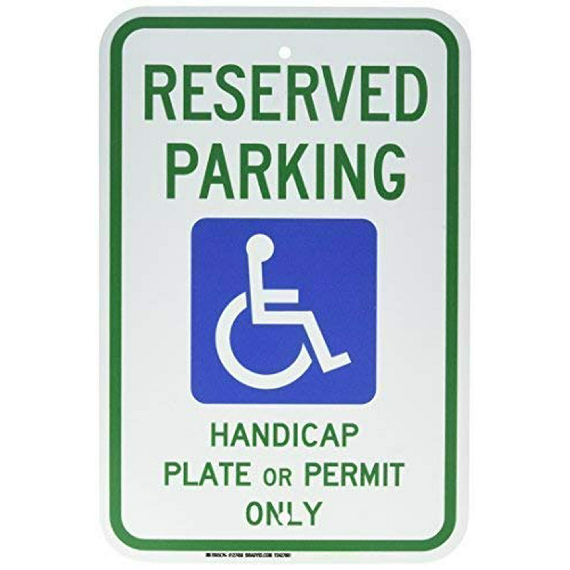 Click here for Unbranded Reserved Parking Handicap Plate Or Permi... prices