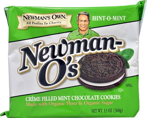 Newman's Own Organics Newman O's Cookies Mint Creme 13 oz - Walmart.com