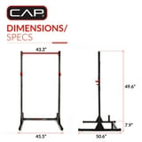 CAP Barbell Multi-Functional Power and Squat Rack with Bar Holder ...