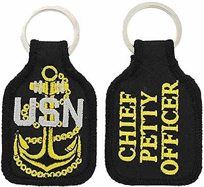 USN NAVY CHIEF PETTY OFFICER CPO KEY CHAIN INITIATED MESS VETERAN ...