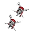 1 Pair Skull Metal Car Sticker Weatherproof Auto Emblems for Car Truck ...