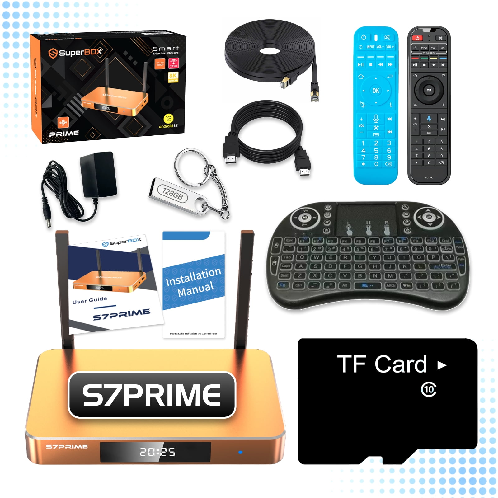 Click here for Tlhdel Superbox S7 Prime Android Tv Device  Wifi 6... prices