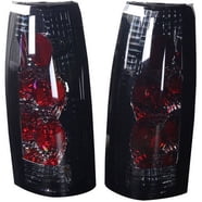 Tail Light For 92-99 Chevy Suburban Chrome/Clear Lens, Pair - Walmart.com