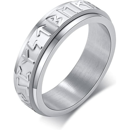 Twisted Mobius Viking Ring Band : Amulet Stainless Steel Infinity Norse ...