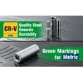 SK Tools USA 12-Piece Metric 1/4" Drive Deep Socket Set - Walmart.com