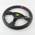 OMP 13 Inch 320MM Steering Wheel Genuine Leather Jdm Volante Esportivo ...