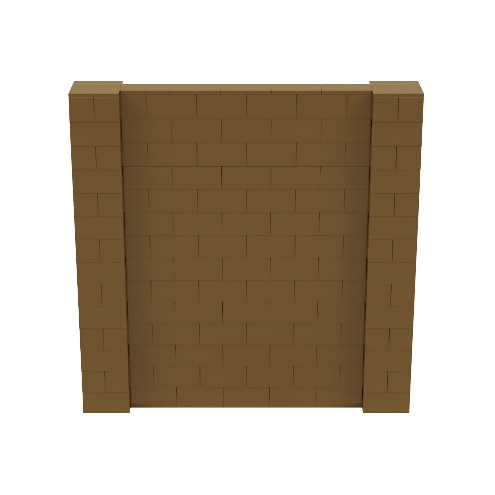 EverBlock 7’ x 7’ Wall Kit | Modular Building Blocks | Wall System for ...