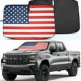 Car Sun Shade Us Flag Front Window Windshield Cover_For Tesla Model 3 Y ...