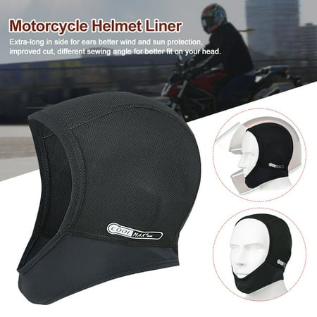 Man Woman Motorcycle Helmet Liner Moisture Wicking Cooling Adults ...