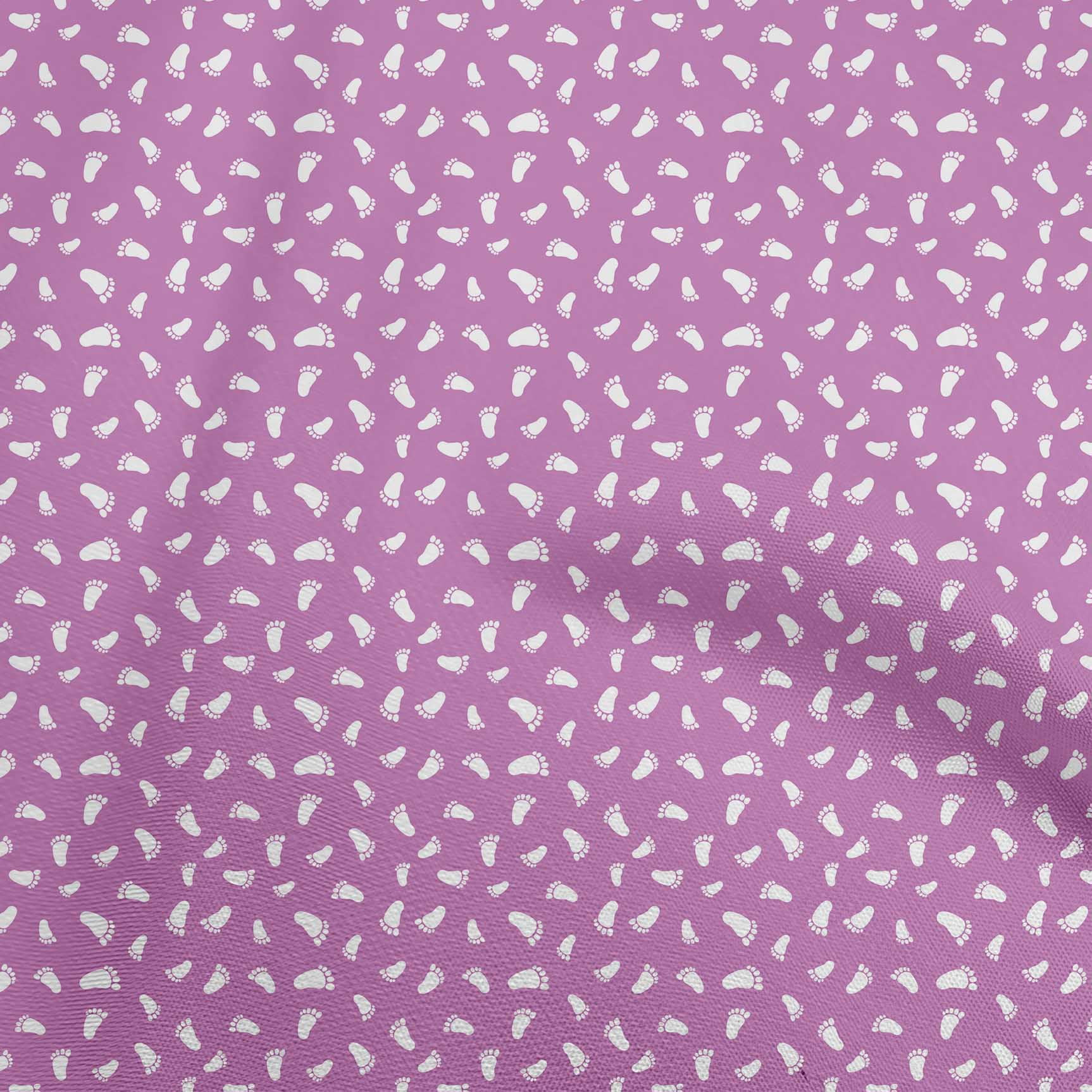 oneOone Viscose Chiffon Purple Fabric Kids Foot Fabric For Sewing ...