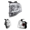 AKKON - For Ford Expedition Chrome Clear Latest LED Daylight Tube ...