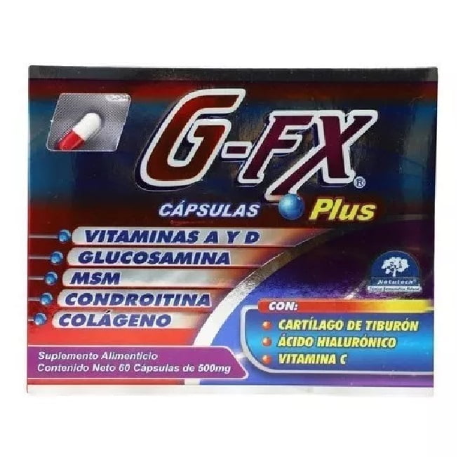 G-FX PLUS SUPLEMENTO ALIMENTICIO G-FX VITAMINAS | Walmart en línea