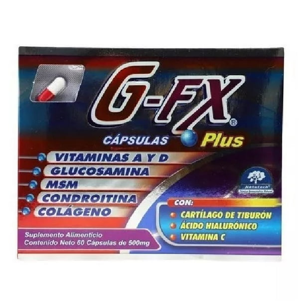 G-FX PLUS SUPLEMENTO ALIMENTICIO G-FX VITAMINAS | Bodega Aurrera en línea