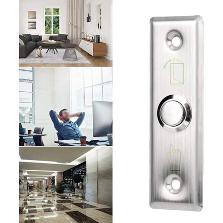Exit Button Stainless Steel Door Push Button,Round Push Button Switch ...