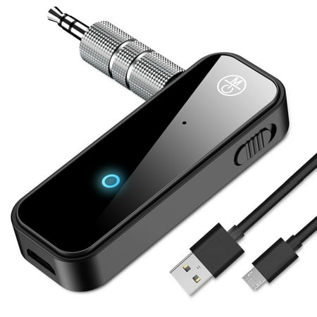 Bluetooth Receiver Transmitter, 2in1 Mini USB Bluetooth 5.0 Audio ...