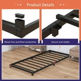 Maenizi Heavy Duty Metal Twin Bed Frame 4 inch Low Profile, Easy ...