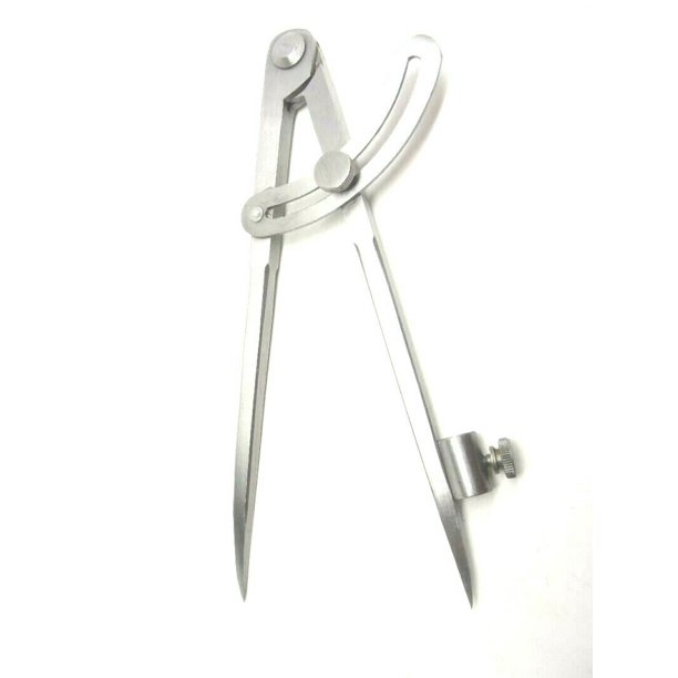 UJ Ramelson Wing Compass Caliper Divider with Brass Holder for Carbide ...