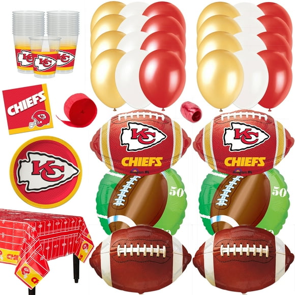 Kansas City Chiefs Birthday Party Supplies