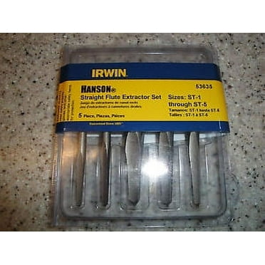 Irwin POWER GRIP 7-Piece Screw and Bolt Extractor Set, Each - Walmart.com