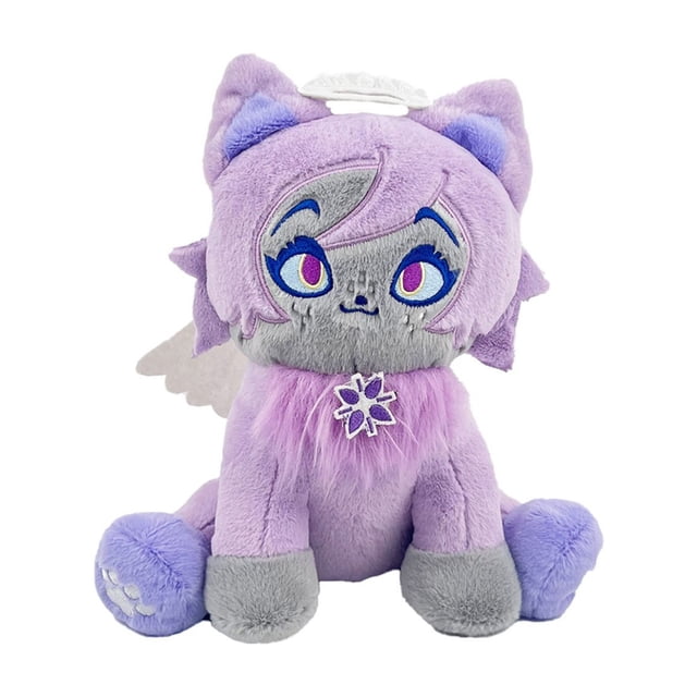 Hazbin Hotel Angel Dust Cat 11.8Inch Plush,Collectible Angel Dust Cat ...