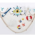 Decorative Fishnet Nautical Fishing Net Wall Hanging Decor,with ...