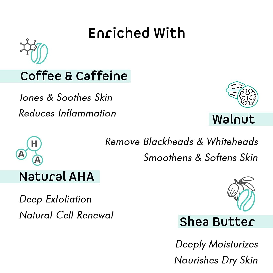 mCaffeine Espresso Coffee Skin Care Routine for Deep Exfoliation & Oil ...