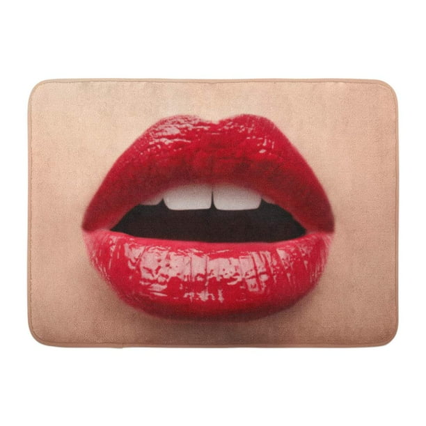 Sexy Red Lips Rug - Accessories