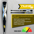 Stinger Nuke 2 BBCOR Aluminum Baseball Bat Drop -3, Black, 32/29 ...