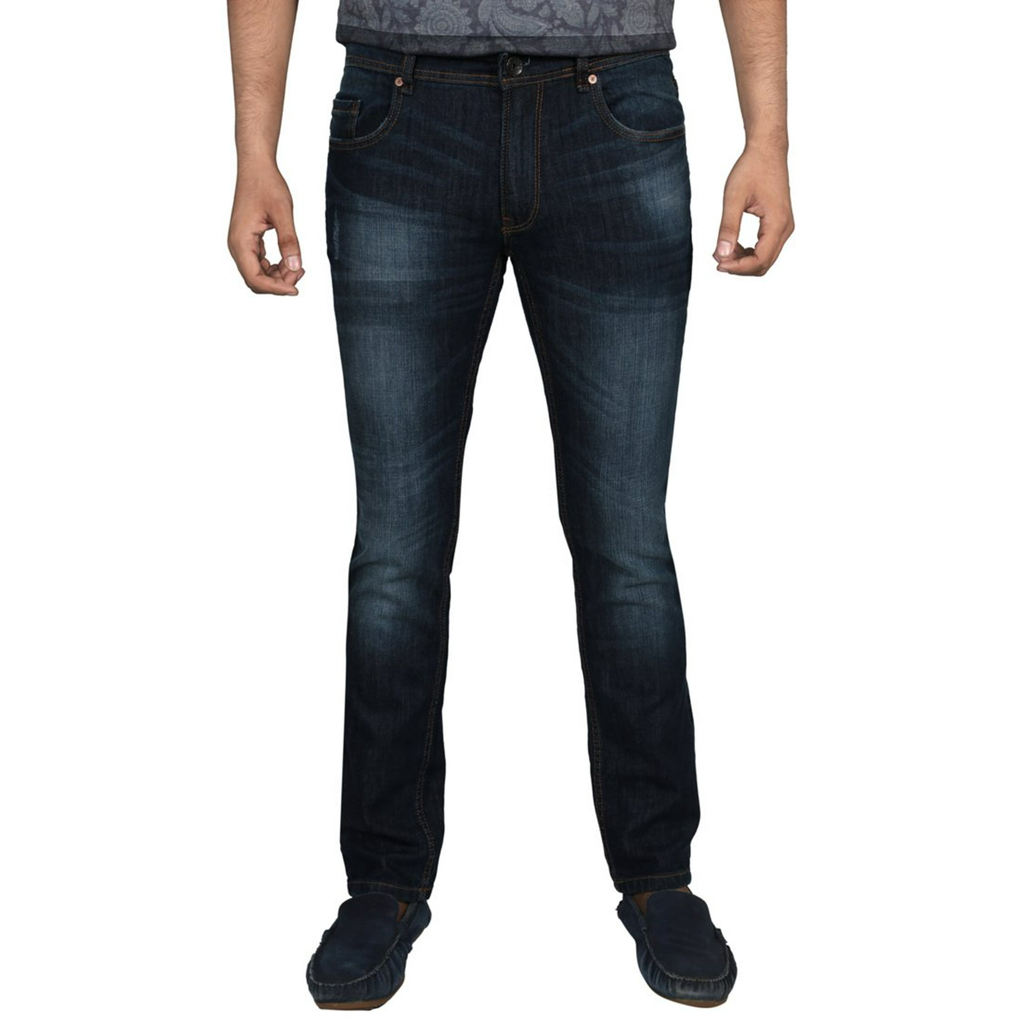 Click here for Yellow Weft Dyed Skinny Fit Jeans Sargasso Sea prices